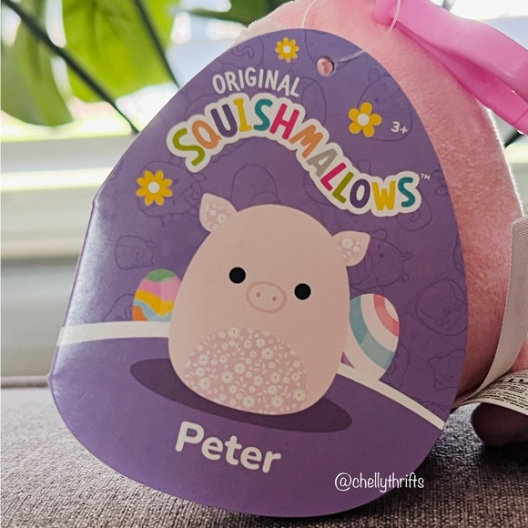 Squishmallows | Toys | Squishmallow Peter The Pig Clip | Poshmark